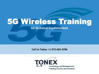 5G Wireless Training & Technical Fundamentals | PPTX