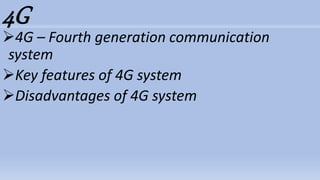 5 g wireless technology | PPTX | Smartphones | Consumer Electronics