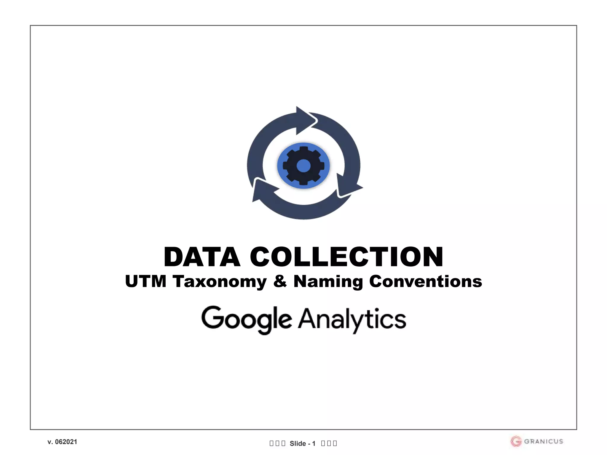 Utm Conventions Best Practices Ppt