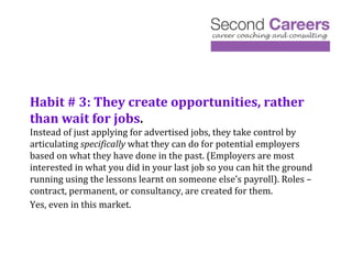 5 Habits of Successful Job Seekers | PPT