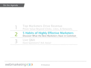 5 Habits of Highly Effective Marketers | PDF