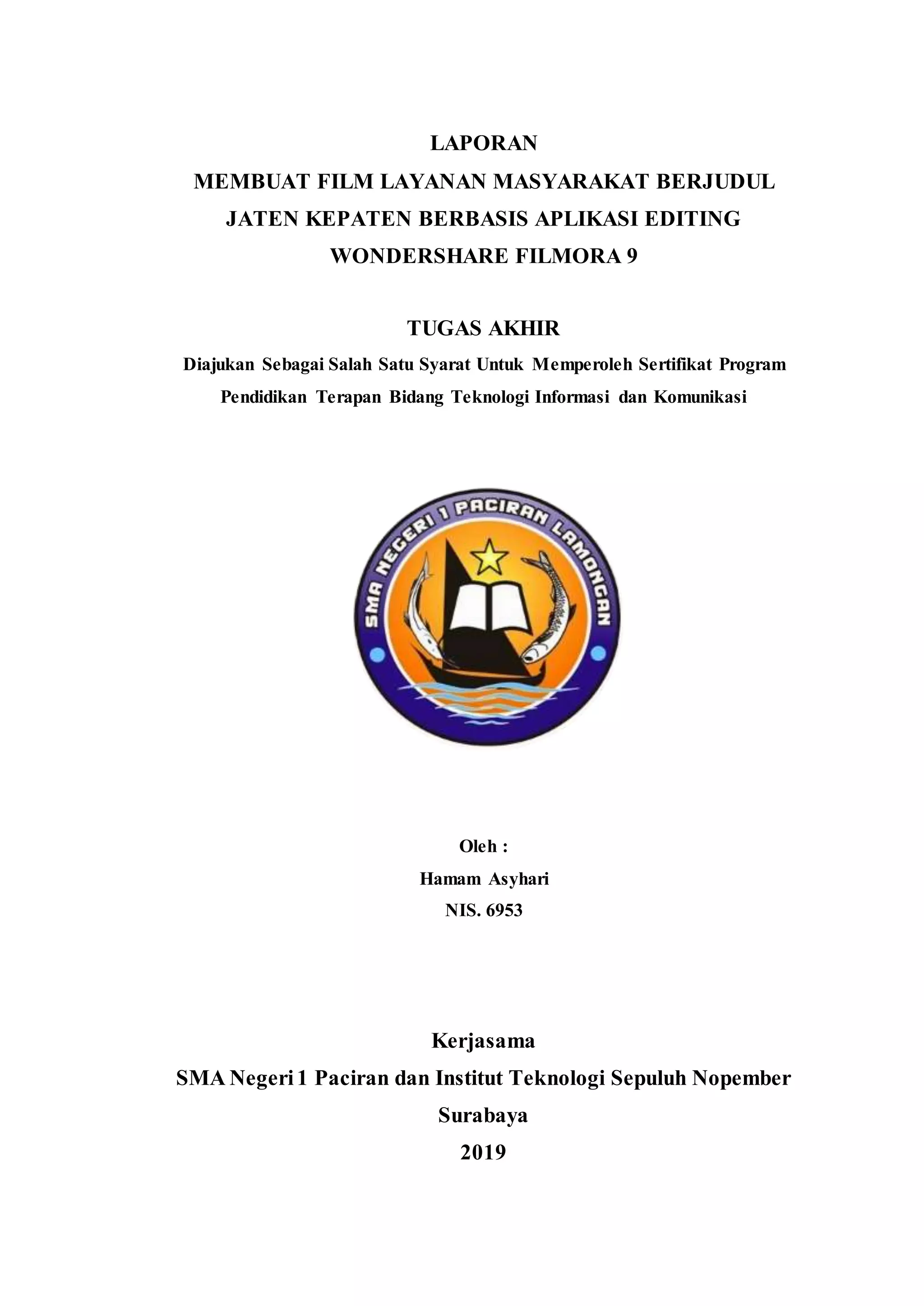 TA Laporan Prodistik hamam xii_ipa_4 19-20 | PDF