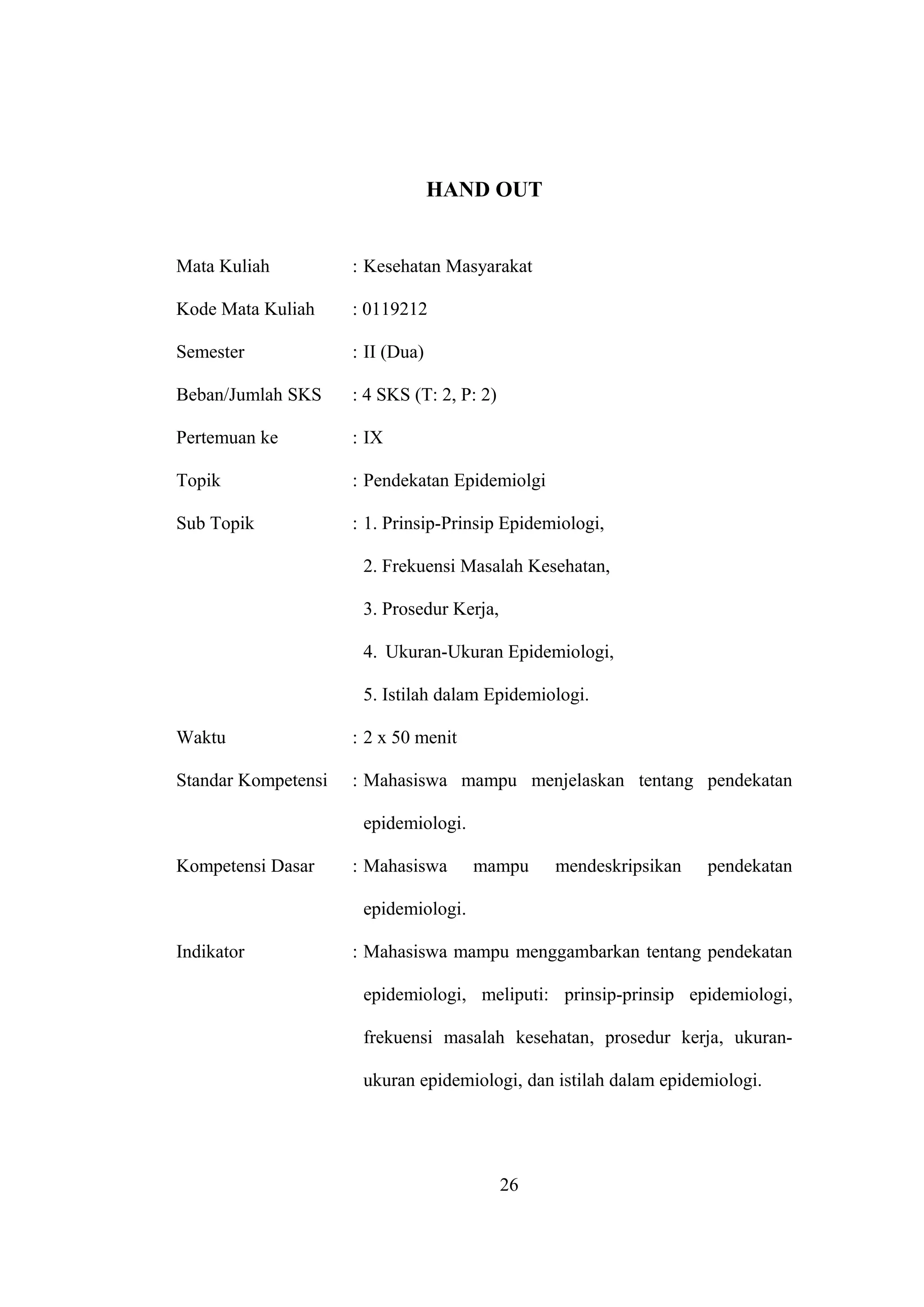 5 hand out prinsip epidemiologi | DOC