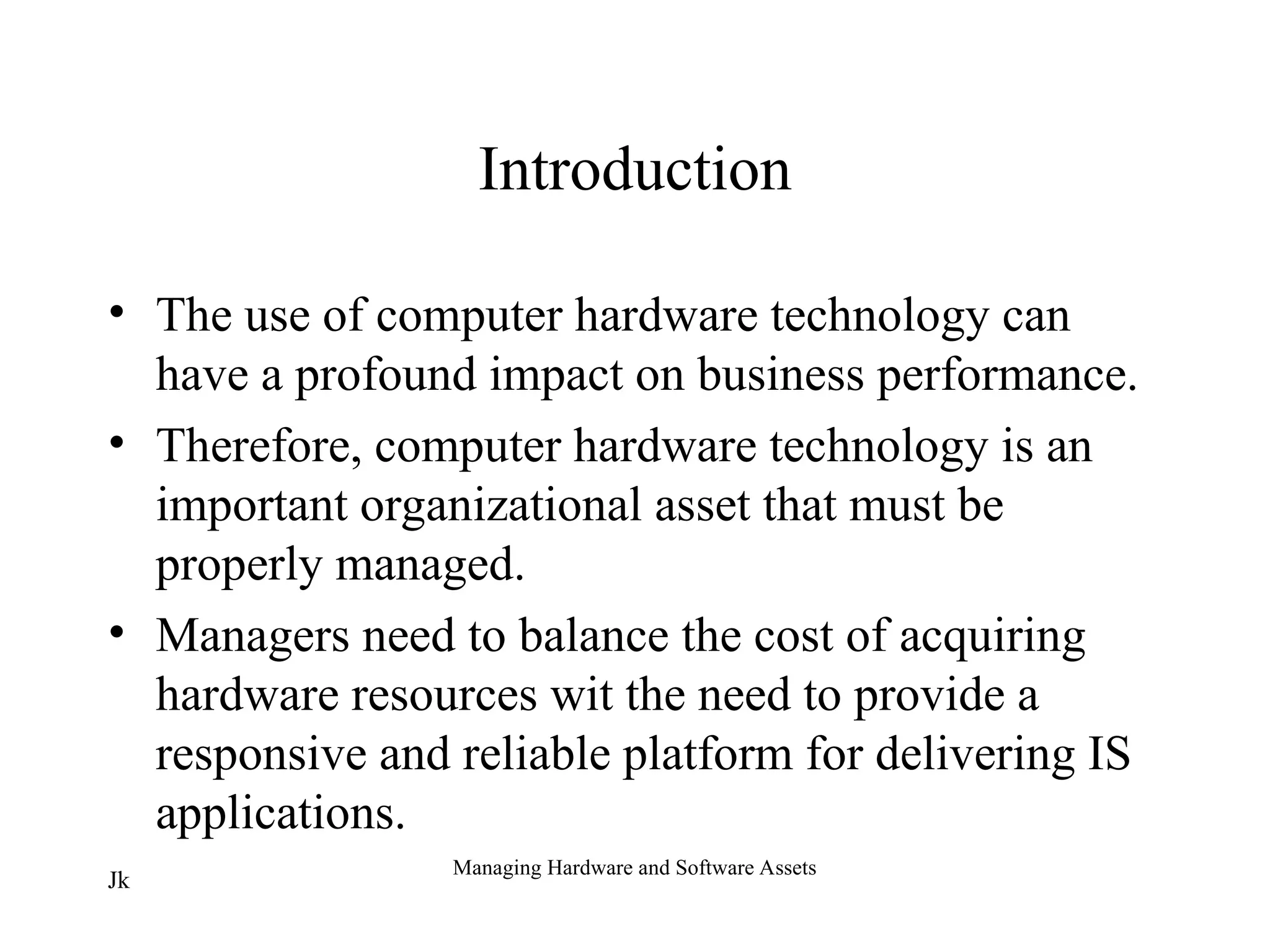 5 Hardware and Software Asset Management.ppt