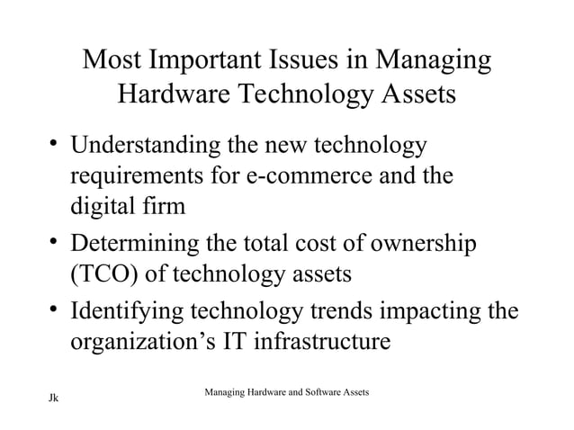 5 Hardware and Software Asset Management.ppt