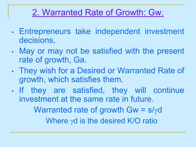 5 Harrod’s growth model | PPSX