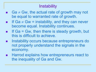 5 Harrod’s growth model | PPSX