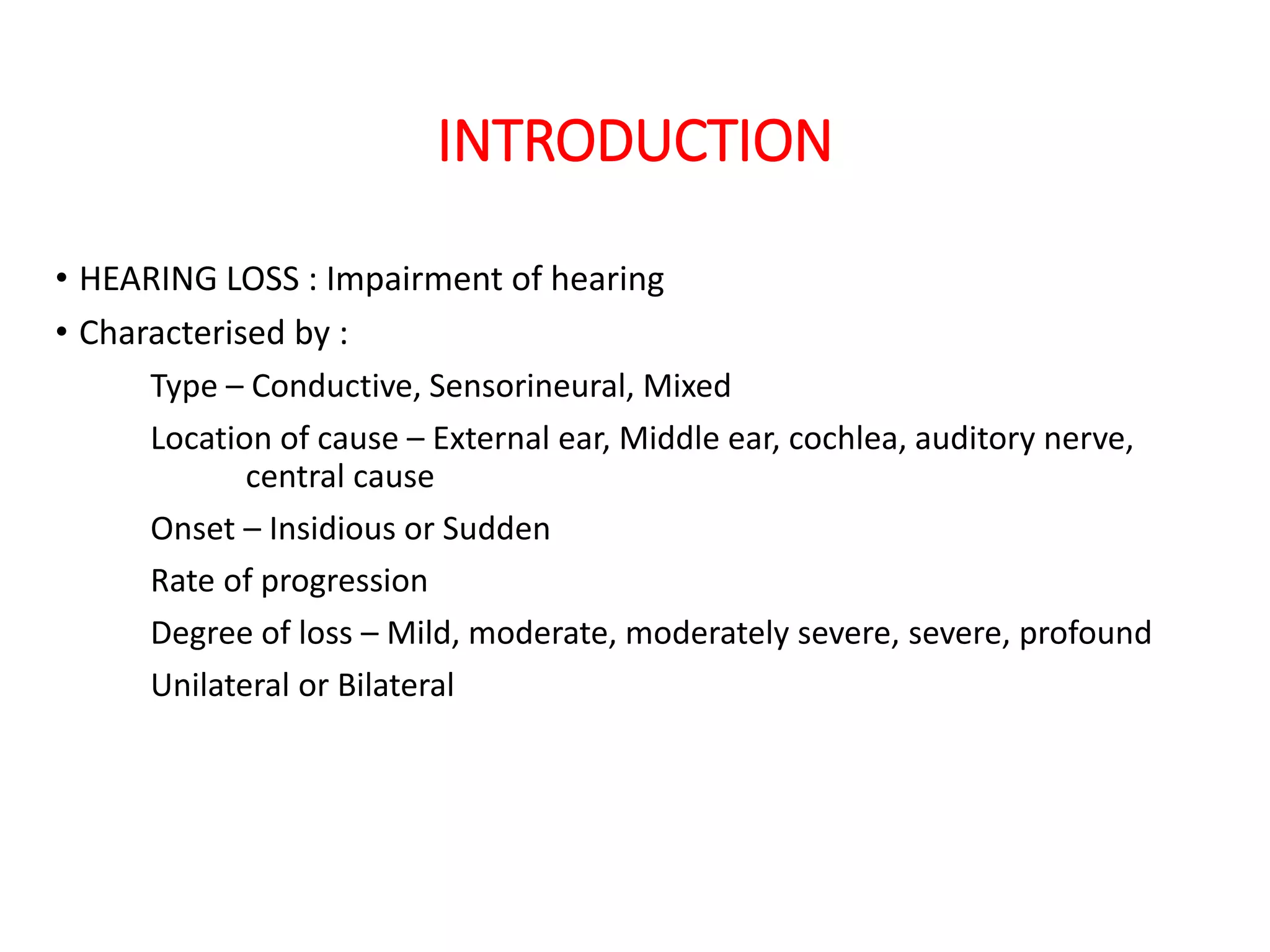 FUNCTIONAL ASSESSMENT OF HEARING & VESTIBULAR FUNCTION TESTS | PPTX