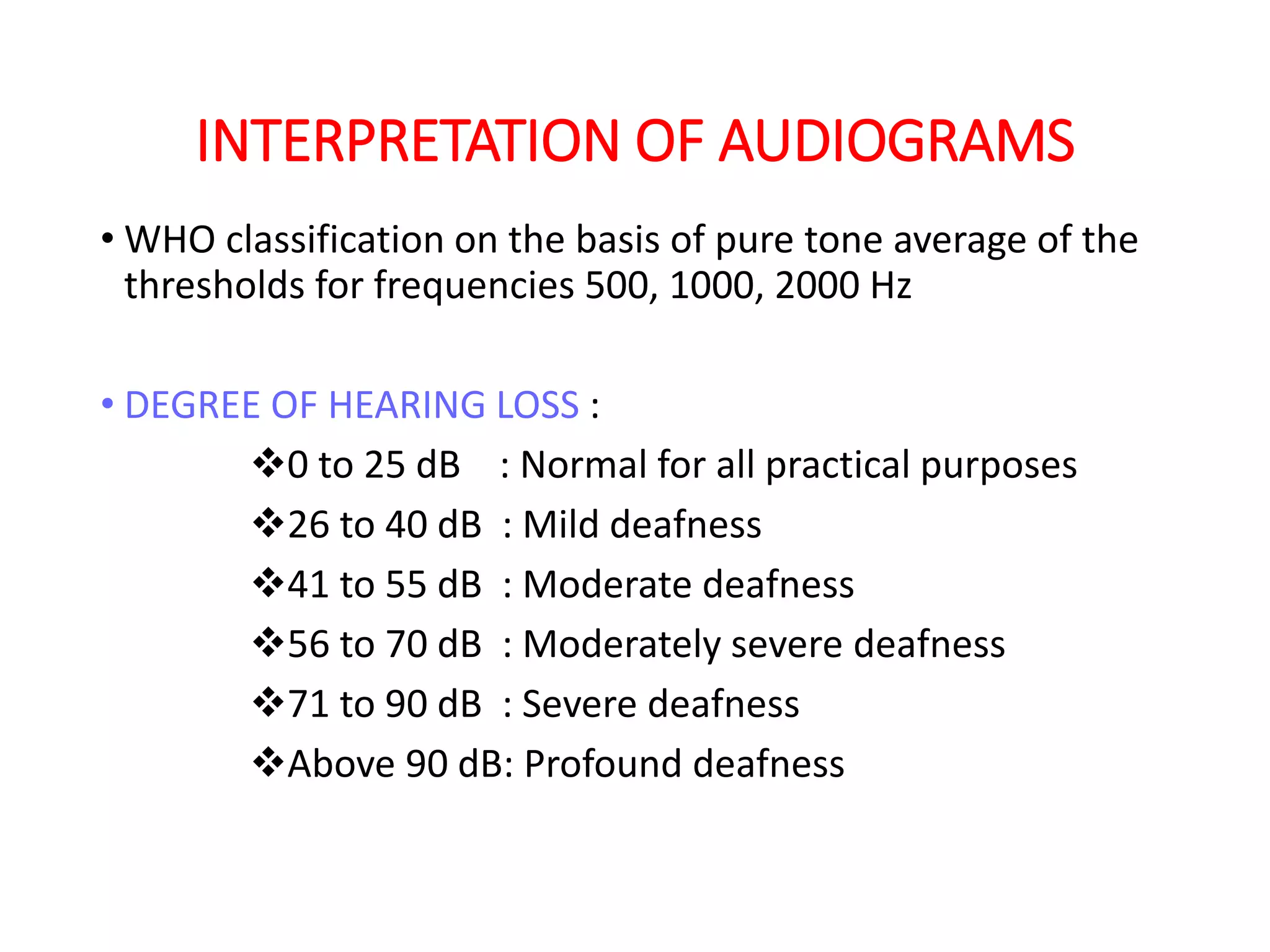FUNCTIONAL ASSESSMENT OF HEARING & VESTIBULAR FUNCTION TESTS | PPTX