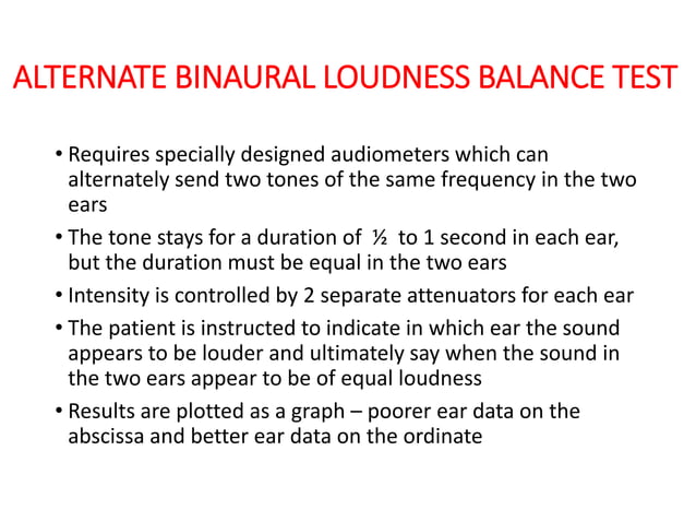 FUNCTIONAL ASSESSMENT OF HEARING & VESTIBULAR FUNCTION TESTS | PPTX ...