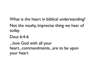 Howard Hendricks; Law 5, The Law of the Heart | KEY