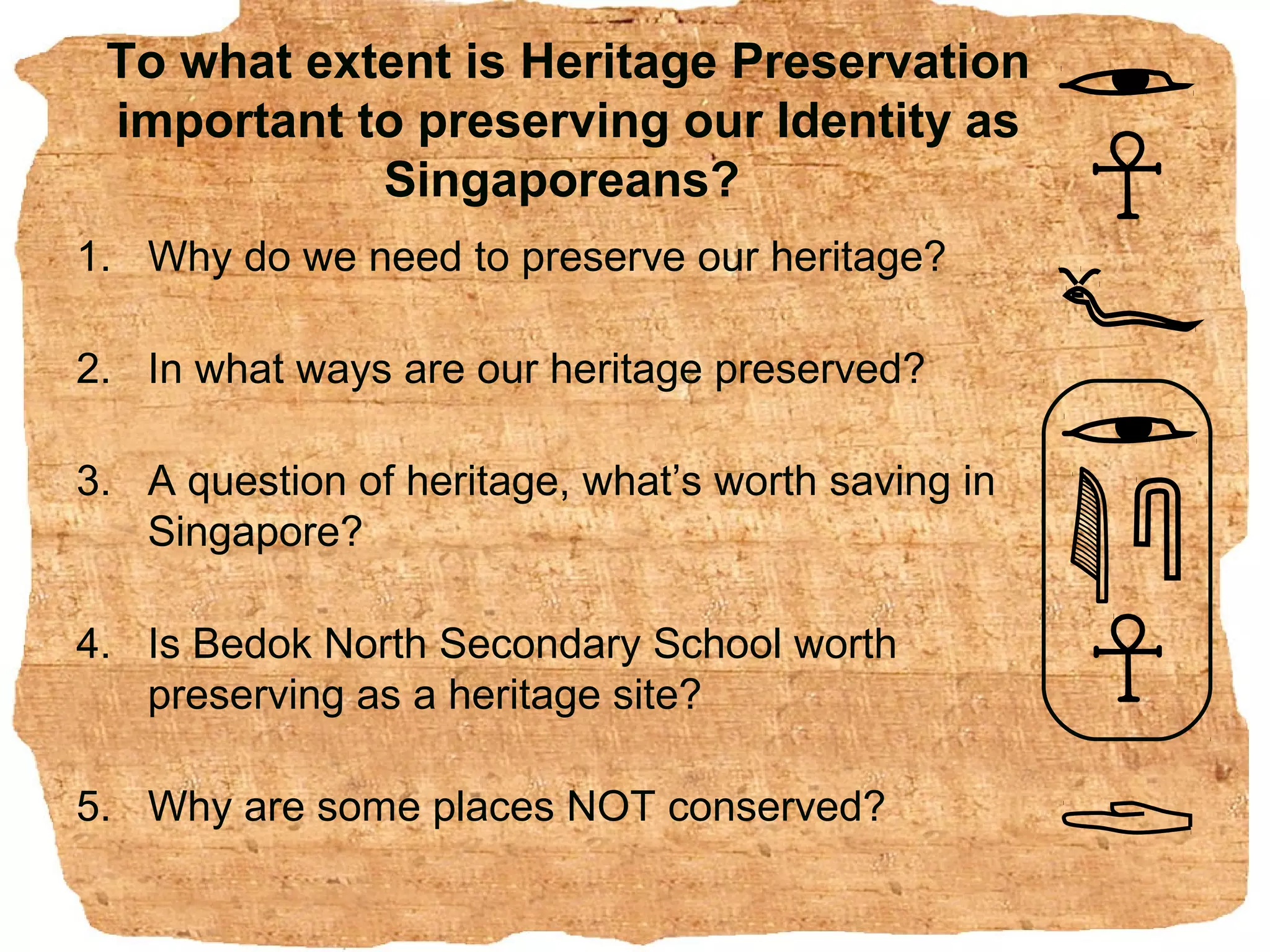 5 heritage preservation | PPT