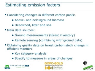 Monitoring, reporting and verification (MRV) of activities for reducing ...