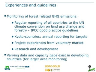 Monitoring, reporting and verification (MRV) of activities for reducing ...