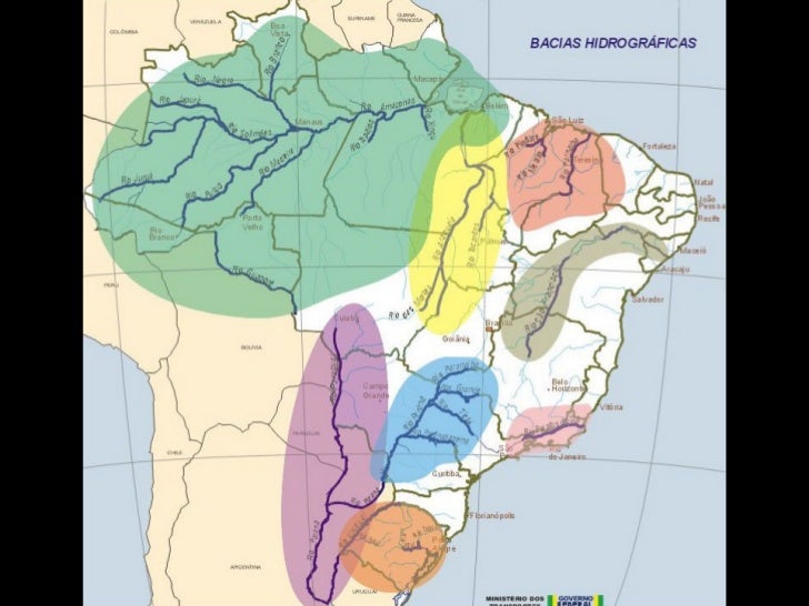 Geografia do Mato Grosso do Sul - Hidrografia. Blog do Prof. Marco Au…