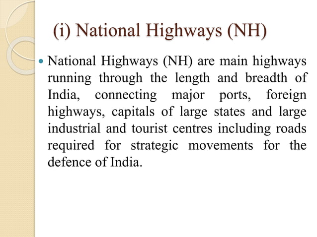 Classification of Roads and Road patterns | PPTX | Geography | Science