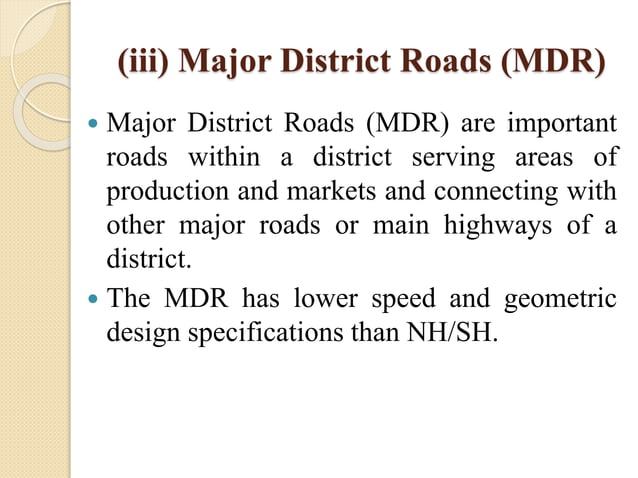 Classification of Roads and Road patterns | PPTX | Geography | Science