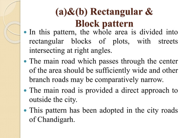 Classification of Roads and Road patterns | PPTX | Geography | Science