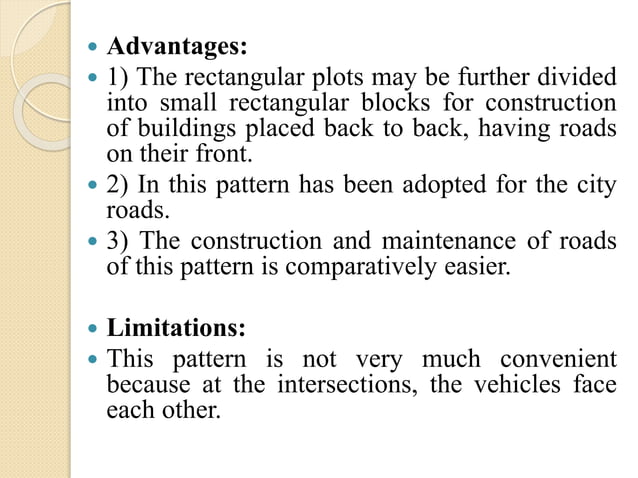 Classification of Roads and Road patterns | PPTX | Geography | Science