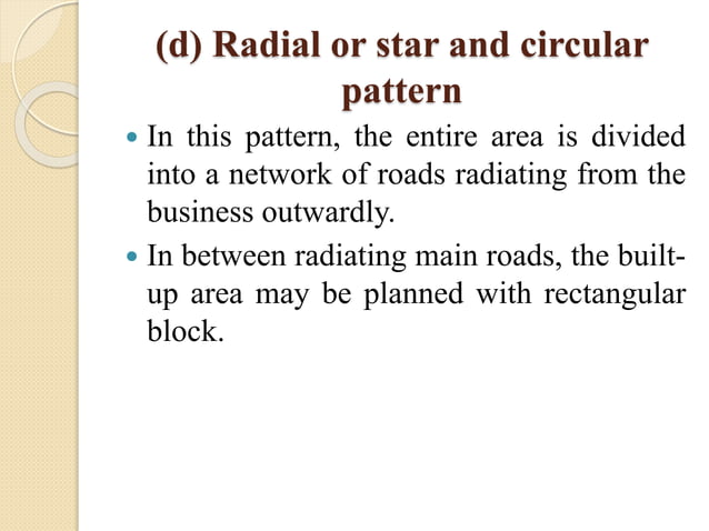Classification of Roads and Road patterns | PPTX | Geography | Science