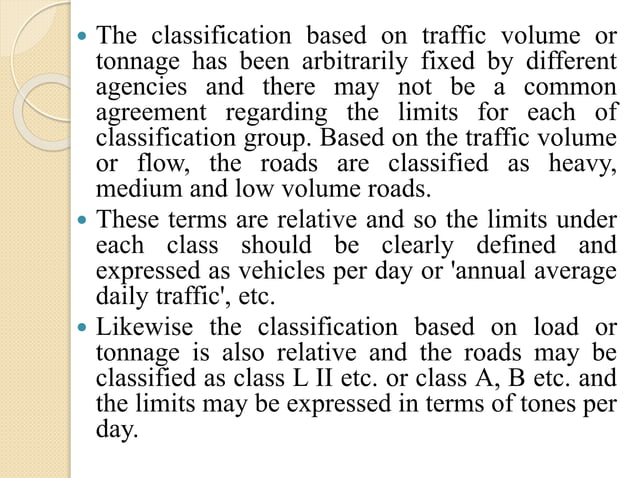 Classification of Roads and Road patterns | PPTX | Geography | Science
