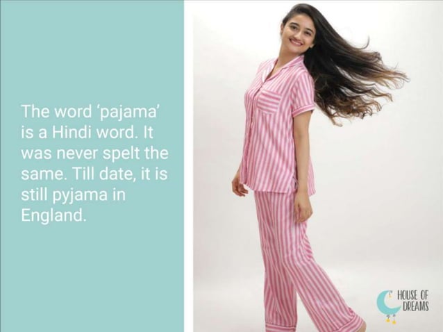 5 historical facts of pyjamas | PPT