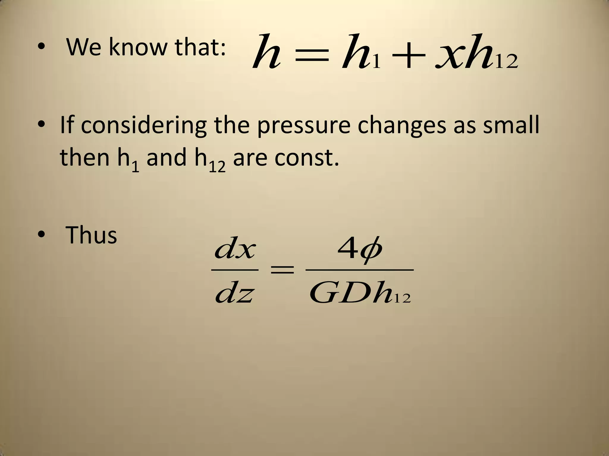 5 homogeneous equilibrium model | PPTX