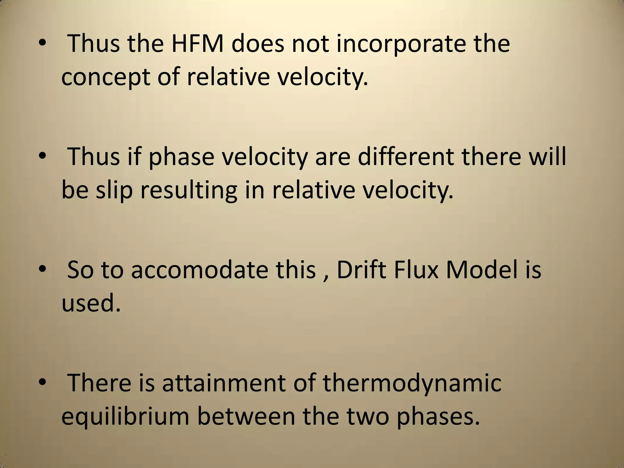 5 homogeneous equilibrium model | PPTX