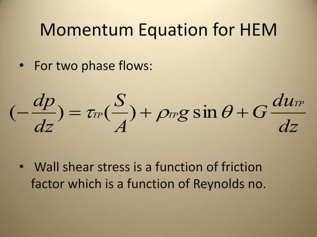 5 homogeneous equilibrium model | PPTX | Physics | Science