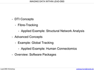 Structural Connectomics dMRI | PPTX