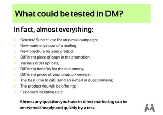 #5 How to Run and Analyze Tests | PPT