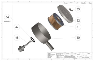 5 HP 18 CFM 3 Cylinder Compressor Pump - Geometric Exploded View | PDF