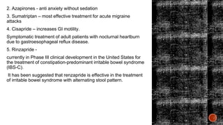 Serotonin pharmacology 5HT.pptx