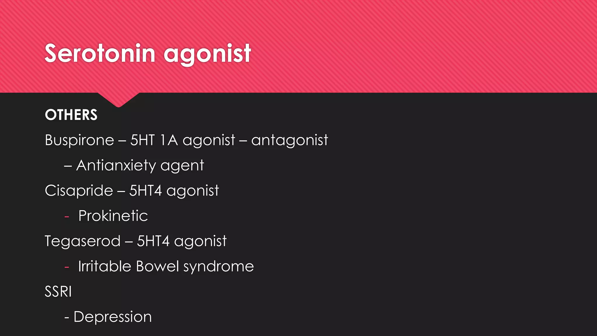 5 ht, agonist, antagonist and migraine | PDF