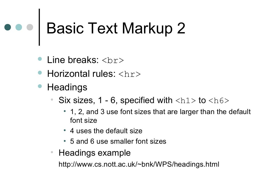 Origins and evolution of HTML and XHTML
