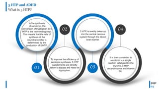 5 HTP for ADHD | PPTX