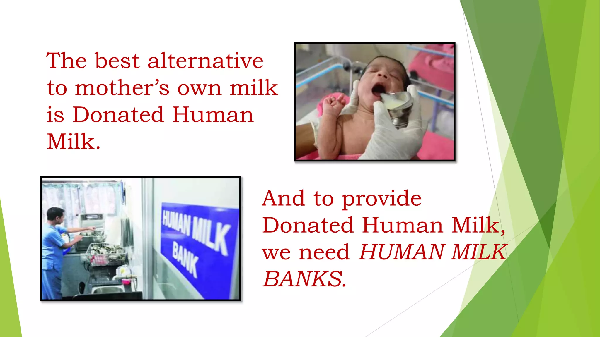 Human Milk Banking | PPTX
