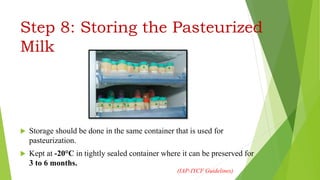 Human Milk Banking | PPTX