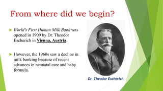 Human Milk Banking | PPTX