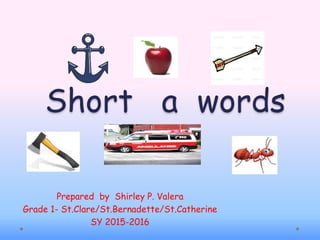 Short a words | PPTX