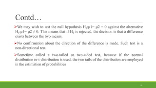 Hypothesis and Hypothesis Testing | PPT