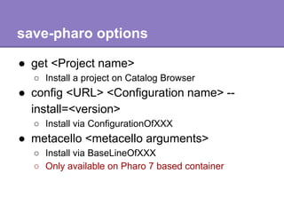 Dockerizing pharo | PPT