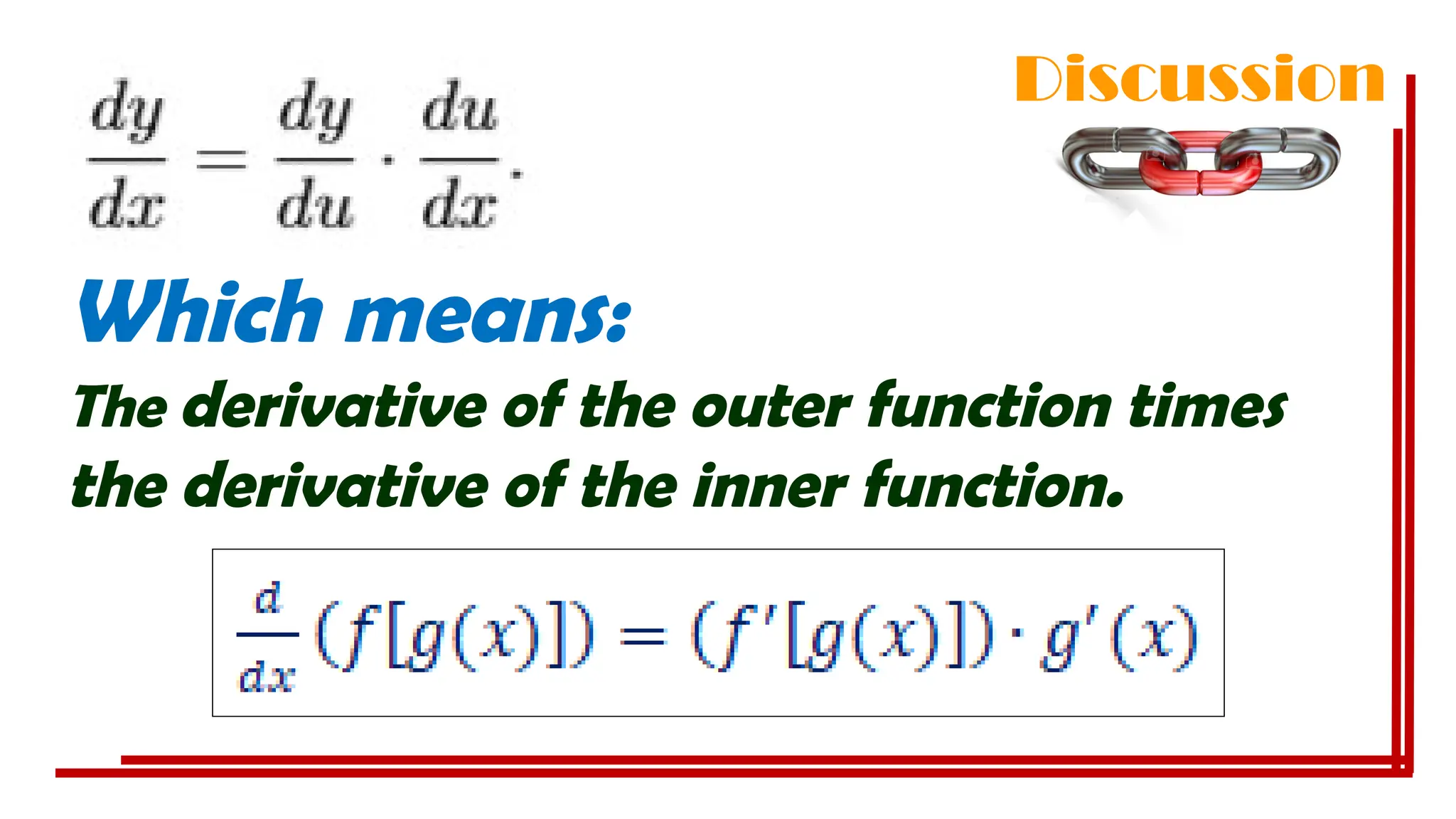 5i-Chain-Rule, step by step chain rule process | PPT