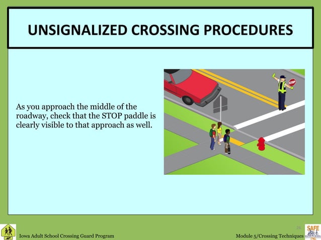 Crossing Guard 5 Techniques | PPT
