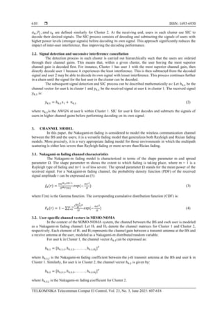 Performance optimization of MIMO-NOMA systems in Nakagami-m fading environments | PDF