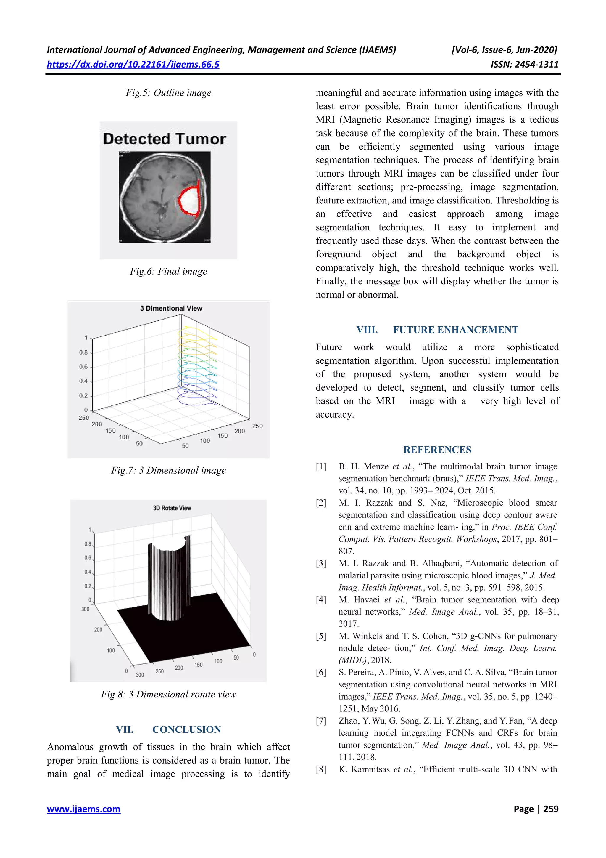 3D Segmentation of Brain Tumor Imaging | PDF
