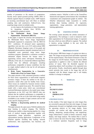 3D Segmentation of Brain Tumor Imaging | PDF