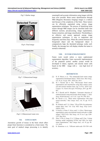 3D Segmentation of Brain Tumor Imaging | PDF