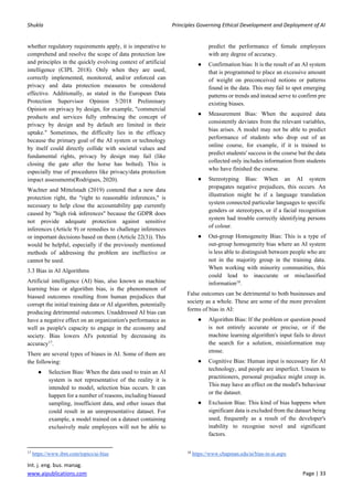 Principles Governing Ethical Development and Deployment of AI | PDF