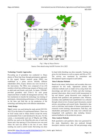 Pre-scaling up of Groundnut (Arachishypogaea L) Technology in mid and ...